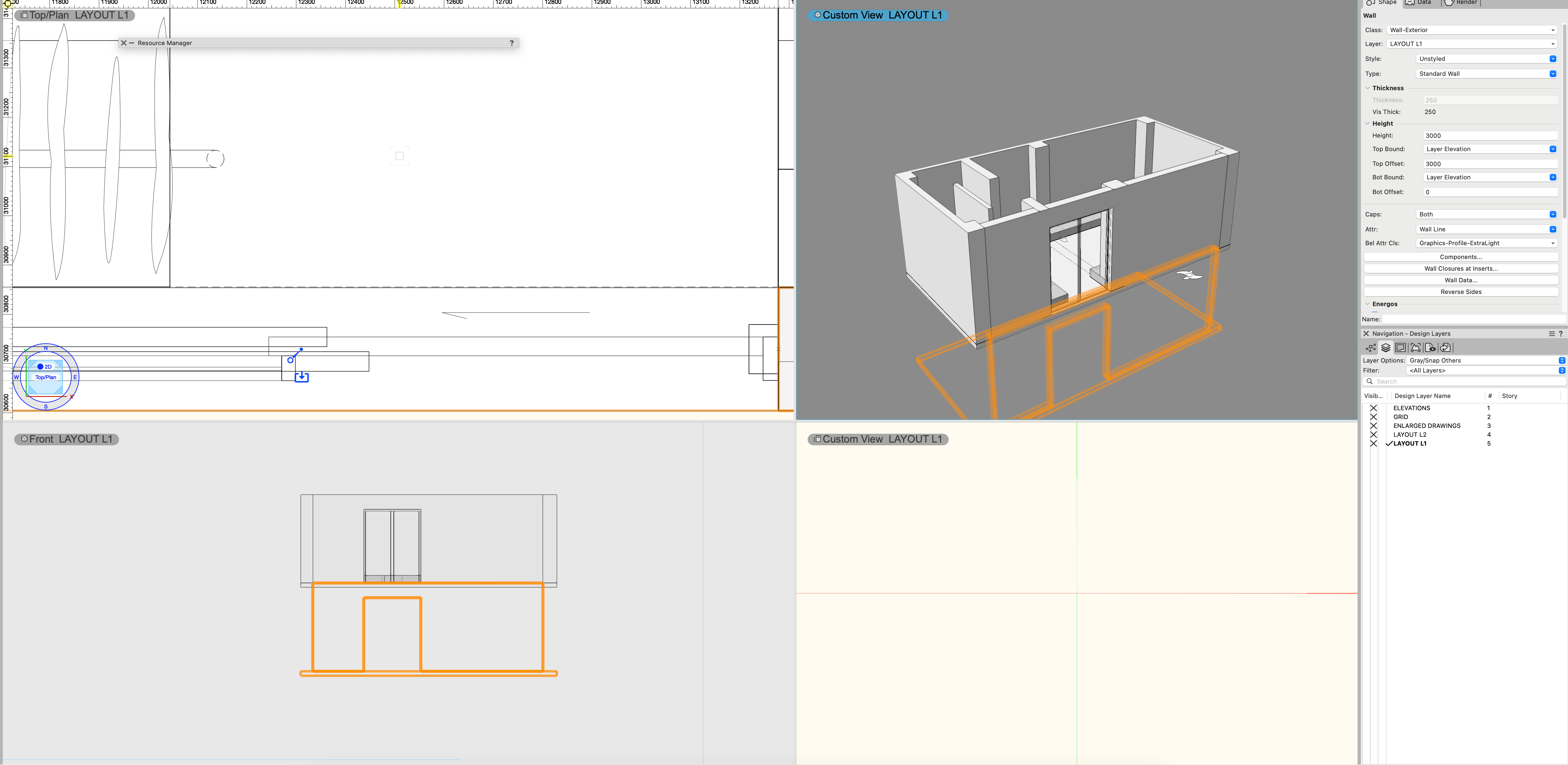 Orange Selection Lines Appearing Below Object - Troubleshooting - Vectorworks Community Board
