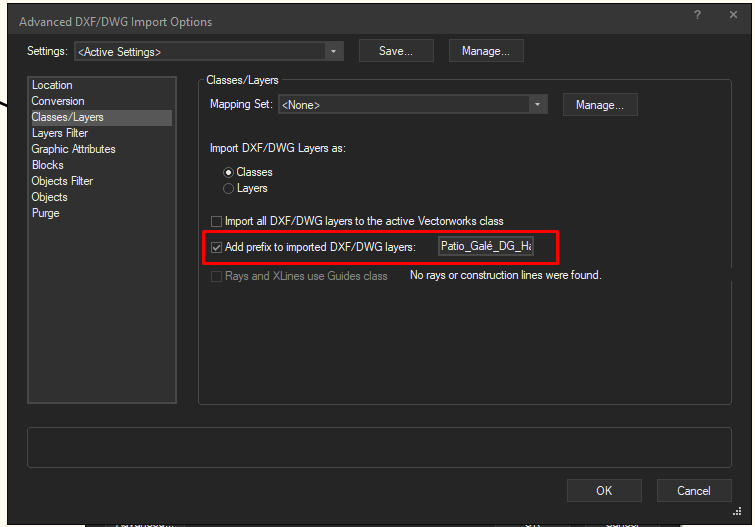 Add Prefix to Imported DXF/DWG - Wishlist - Feature and Content Requests - Vectorworks Community ...