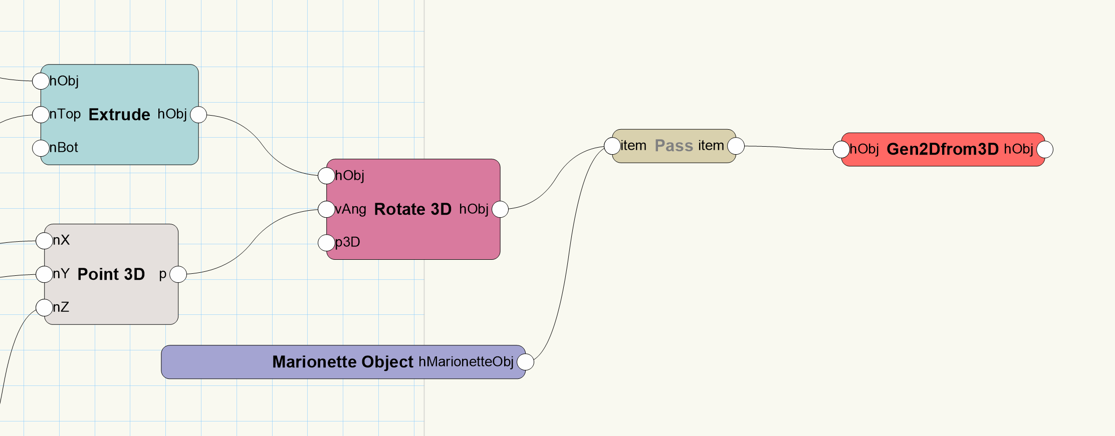 Generate 2D from 3D - Marionette - Vectorworks Community Board