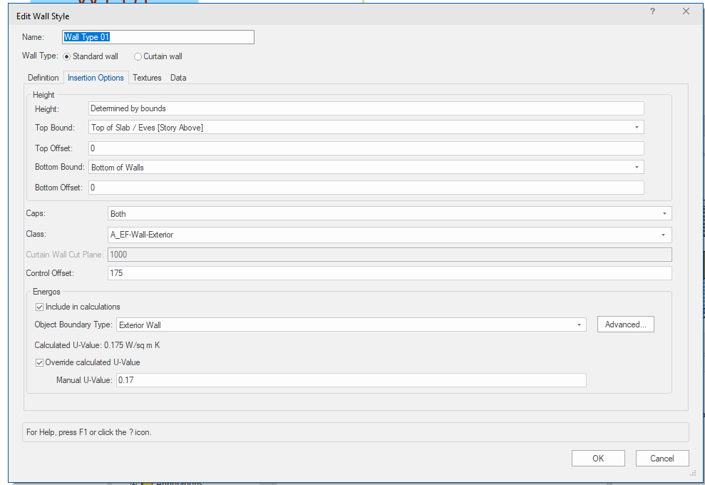 Graphic Legend U-Value Display - Troubleshooting - Vectorworks ...
