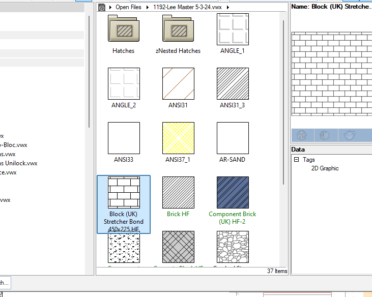 Hatches in materials - Troubleshooting - Vectorworks Community Board