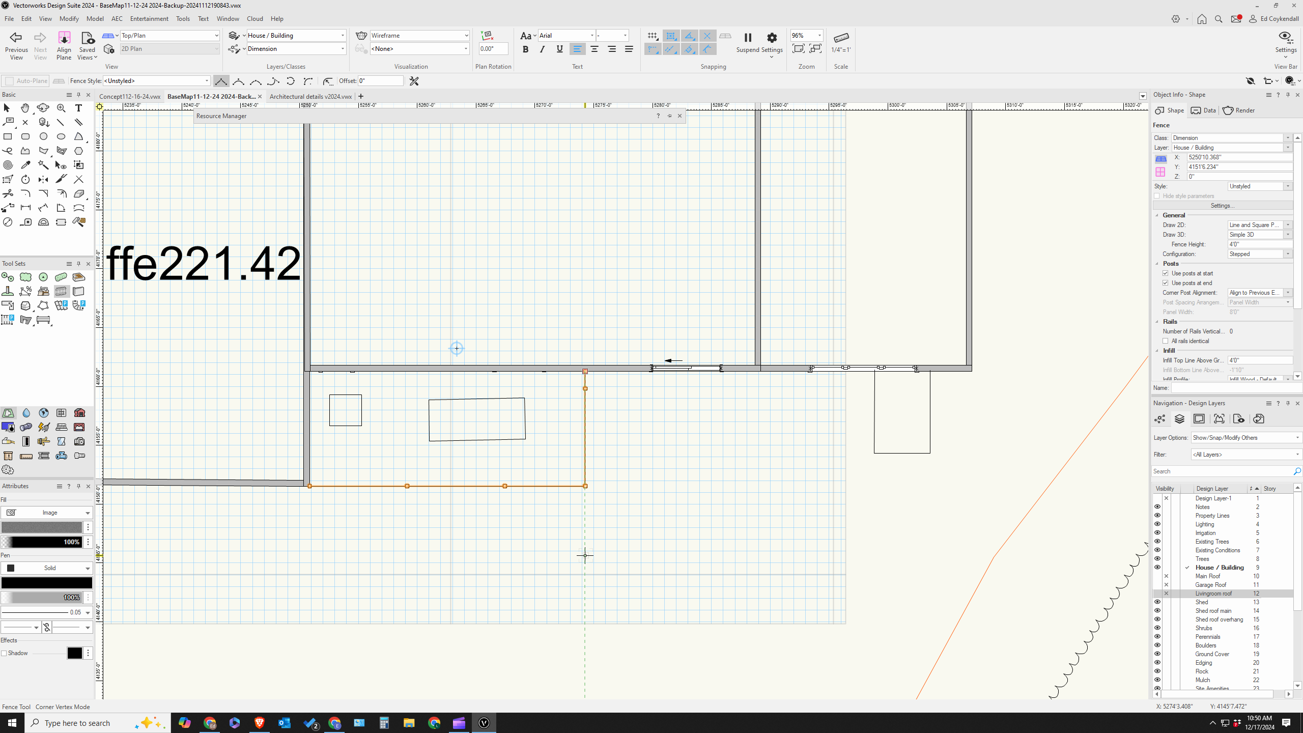 Fence Tool Troubleshooting Vectorworks Community Board