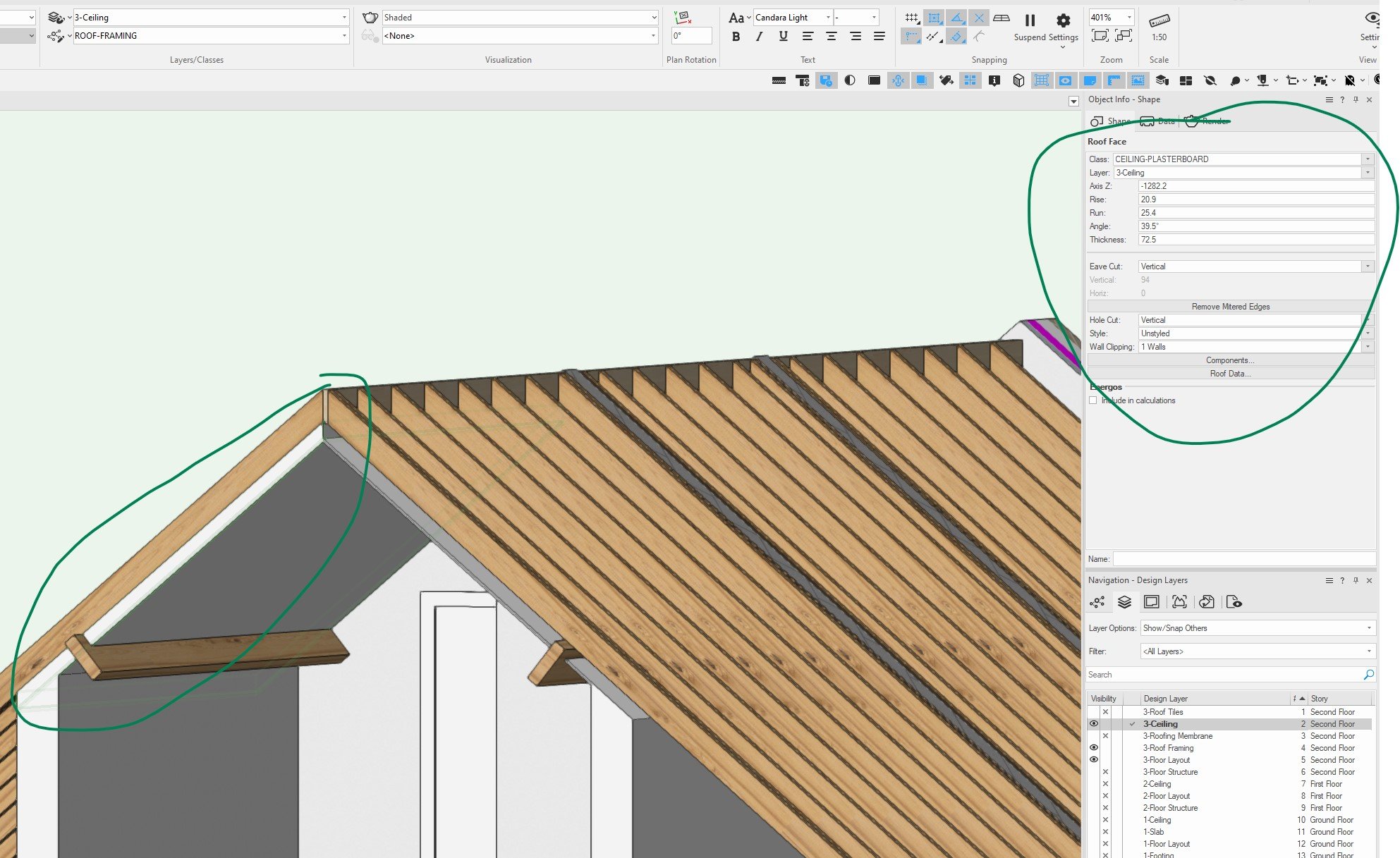 Roof Style from Unstyled Roof - General Discussion - Vectorworks ...
