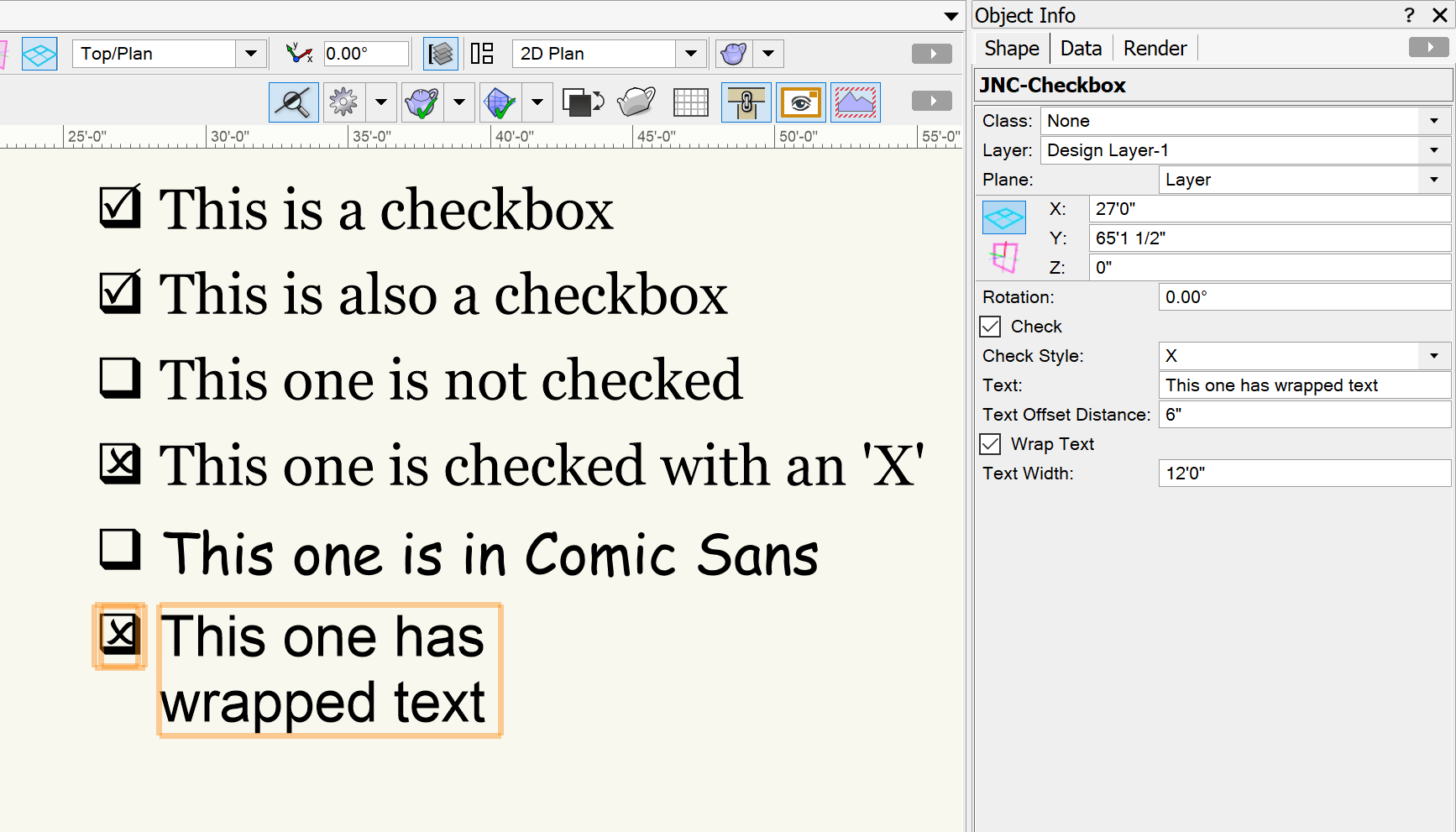 Create simple checkbox on sheet layer - General Discussion ...