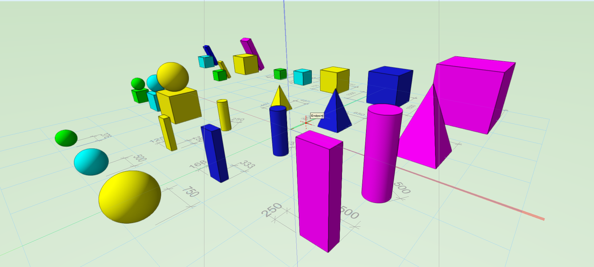 3d Objects With Each Face A Different Colour Solids Modeling Vectorworks Community Board