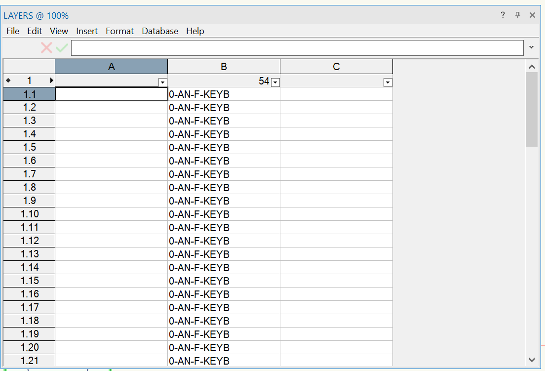 Numbering database rows - Troubleshooting - Vectorworks Community Board