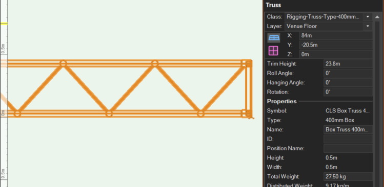 VW25 Truss "Trim Height" not accurate in OIP - Braceworks - Vectorworks Community Board