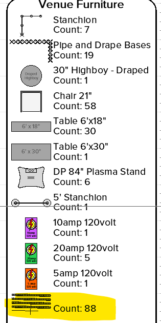 Graphic Legend not counting Symbols within Seating Section ...