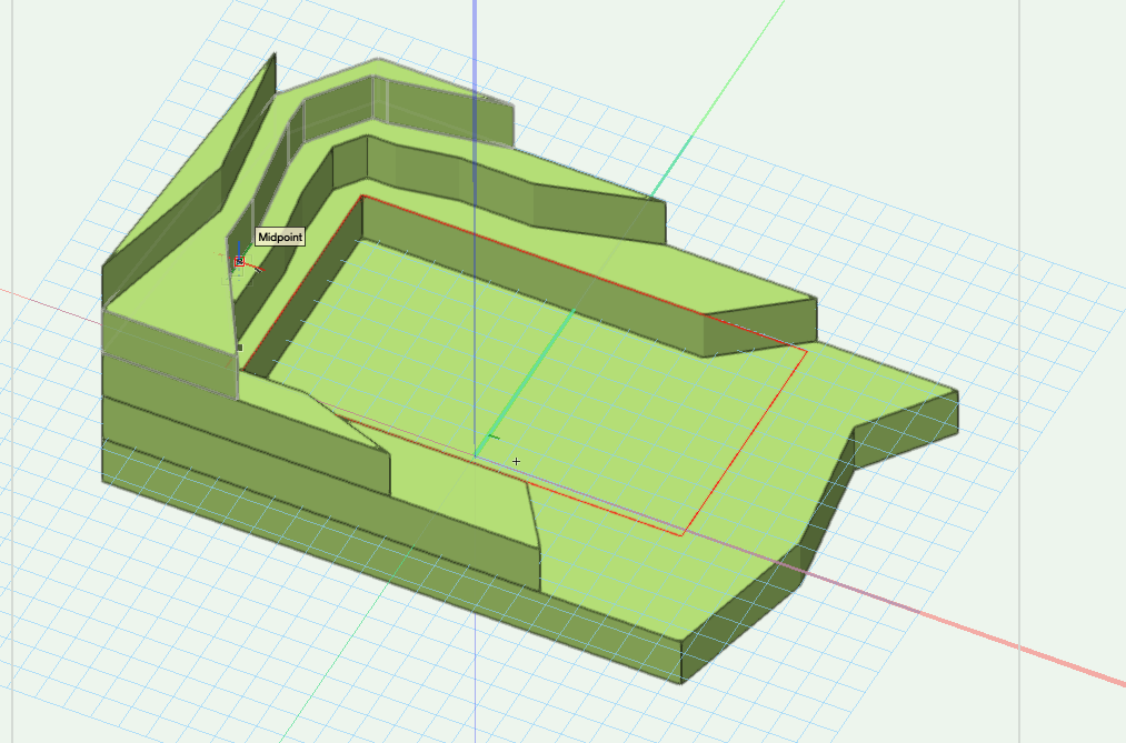 Slab with Retaining Edge Site Modifier - Site Design - Vectorworks ...