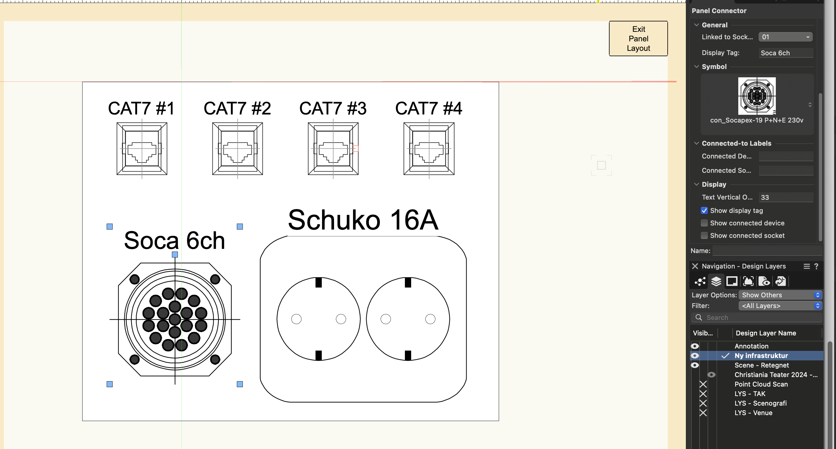 Where to start with - Facilities boxes / Junction Box / Stage Box - ConnectCAD - Vectorworks ...