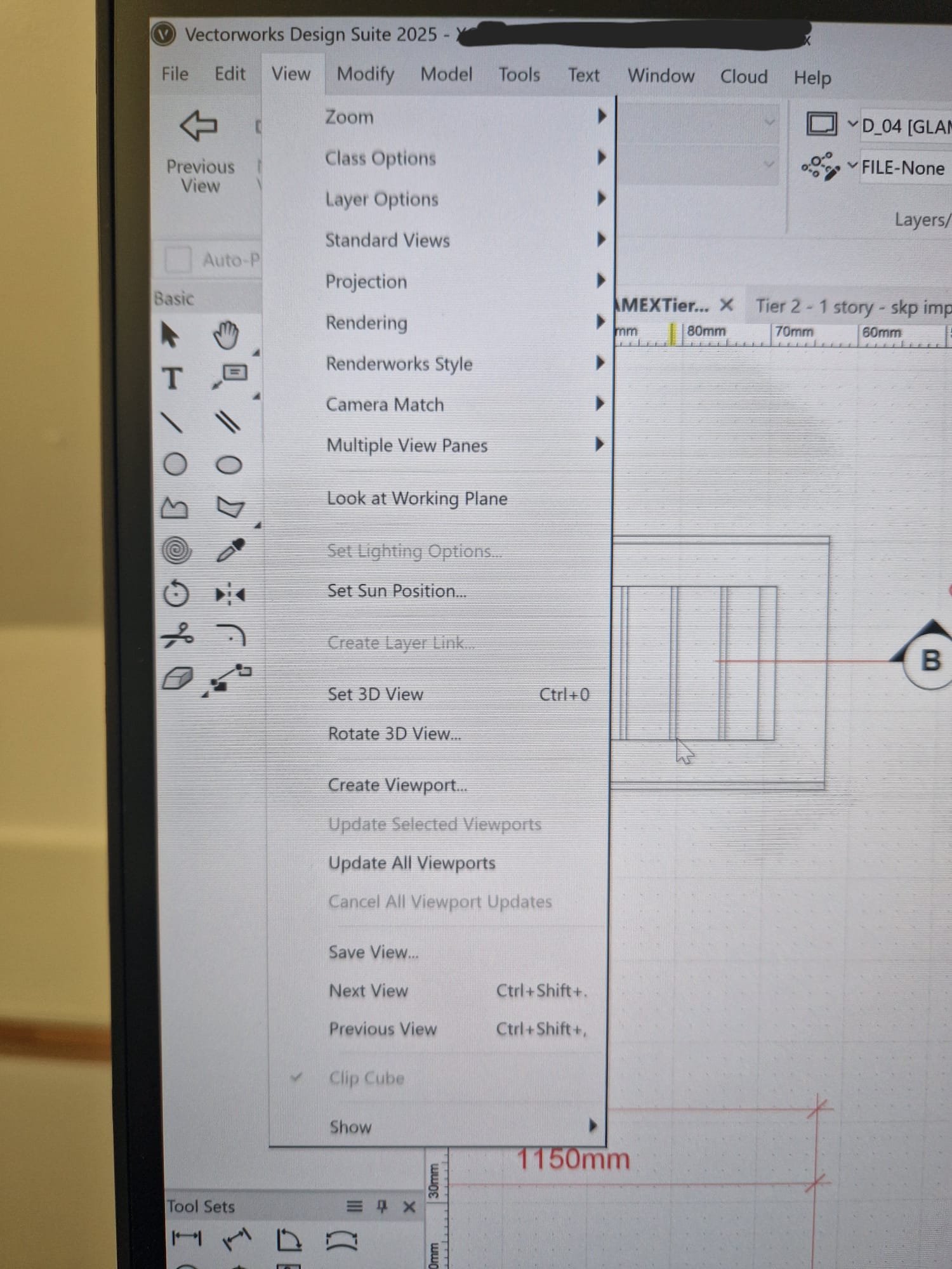 Create viewport options missing from my view menu in vectorworks 2025 - Troubleshooting ...