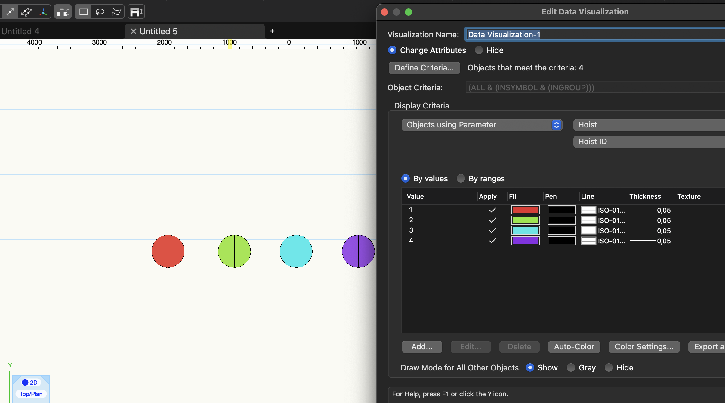 Data Visualization Issue Troubleshooting Vectorworks Community Board