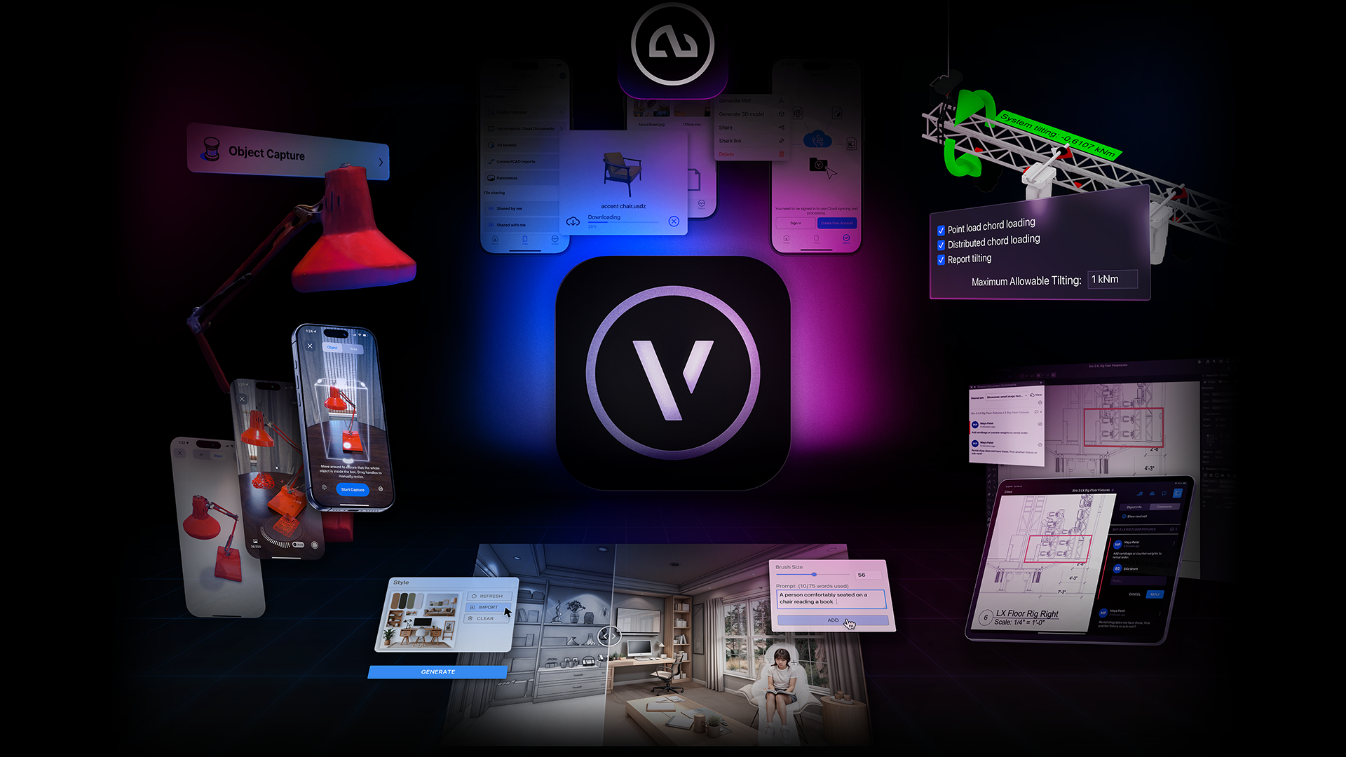 Vectorworks 2025 Update 4 Amplifies Mobile Collaboration, AI Image Enhancements, Smarter ...