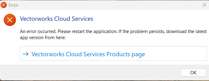 Vectorworks Cloud Service Crashes Troubleshooting Vectorworks