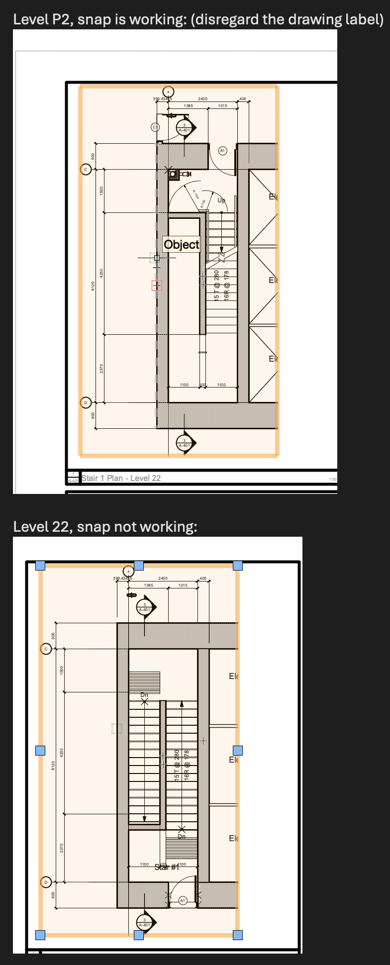 Not Able To Snap To Objects Within A Sheet Layer Viewport Troubleshooting Vectorworks