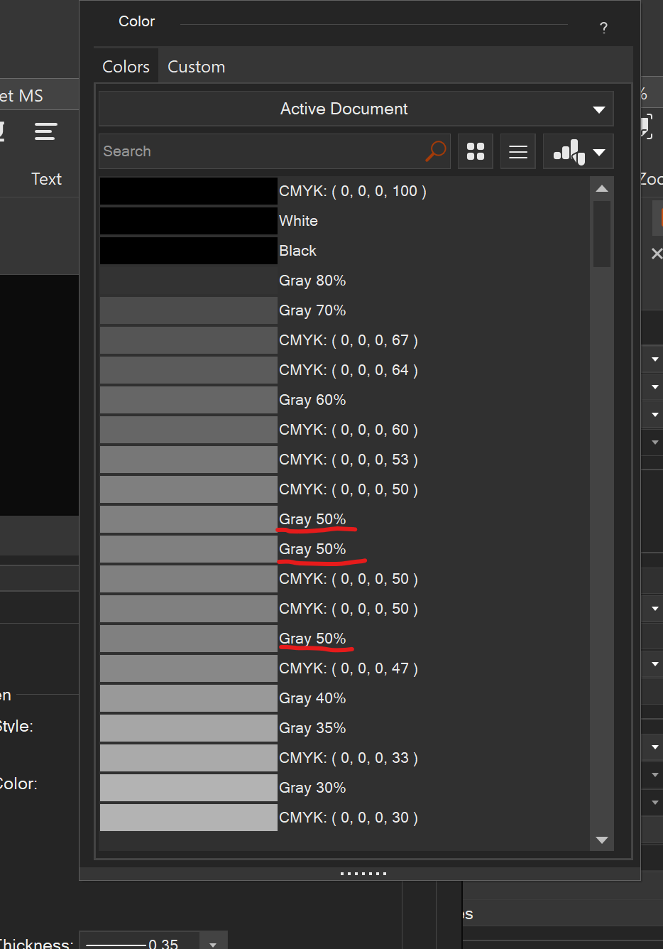 Duplicate colors in the color palette....? - General Discussion - Vectorworks Community Board