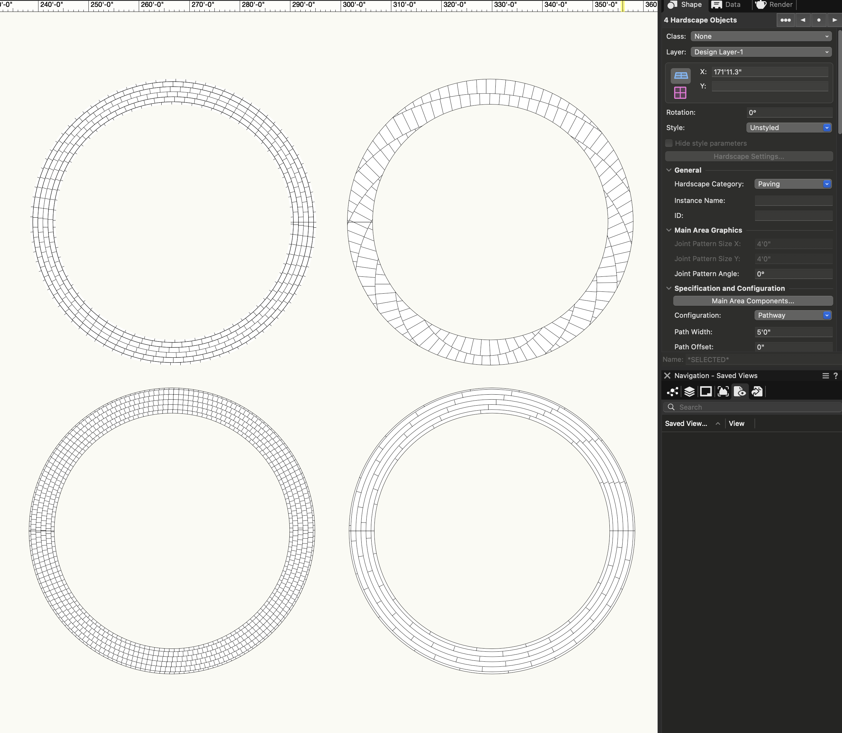 How to create a circular path - Site Design - Vectorworks Community Board