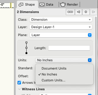 precision control in custom dimension standards - General Discussion - Vectorworks Community Board