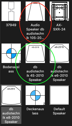 Issue with speaker objects - Troubleshooting - Vectorworks Community Board