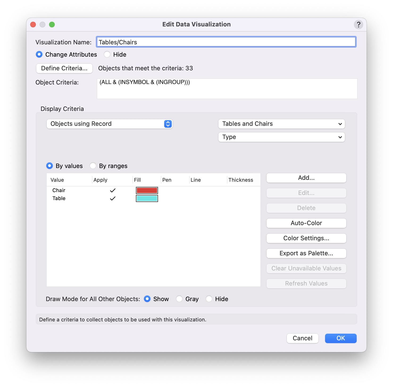 Make Data Visualization recognize and affect embedded symbols ...