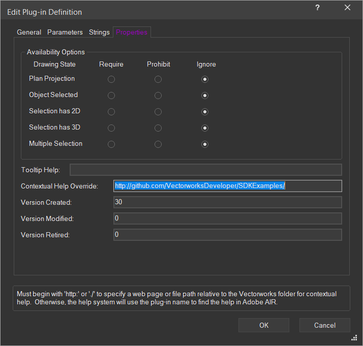 Contextual Help ID redirecting to third-party site - SDK - Vectorworks Community Board