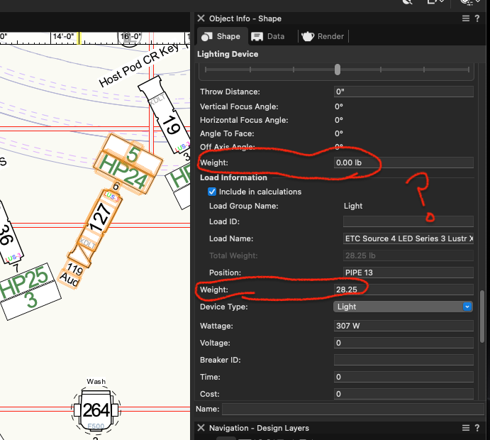 Spotlight, Lightwright, and fixture weights....Oh my. - Troubleshooting ...