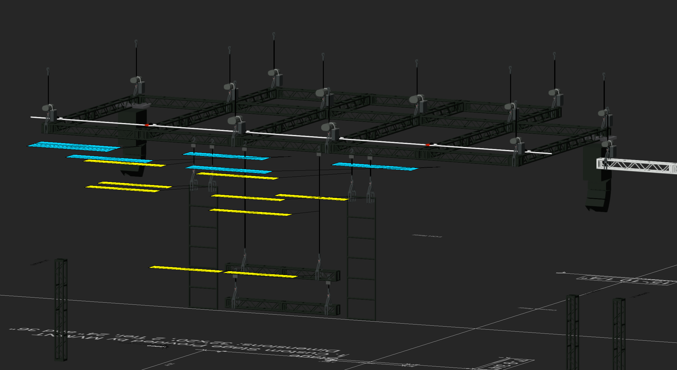 Connecting Multiple Under Trusses for Calcs - Braceworks - Vectorworks Community Board