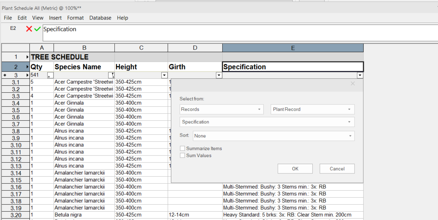 Plant Schedule Questions - Site Design - Vectorworks Community Board