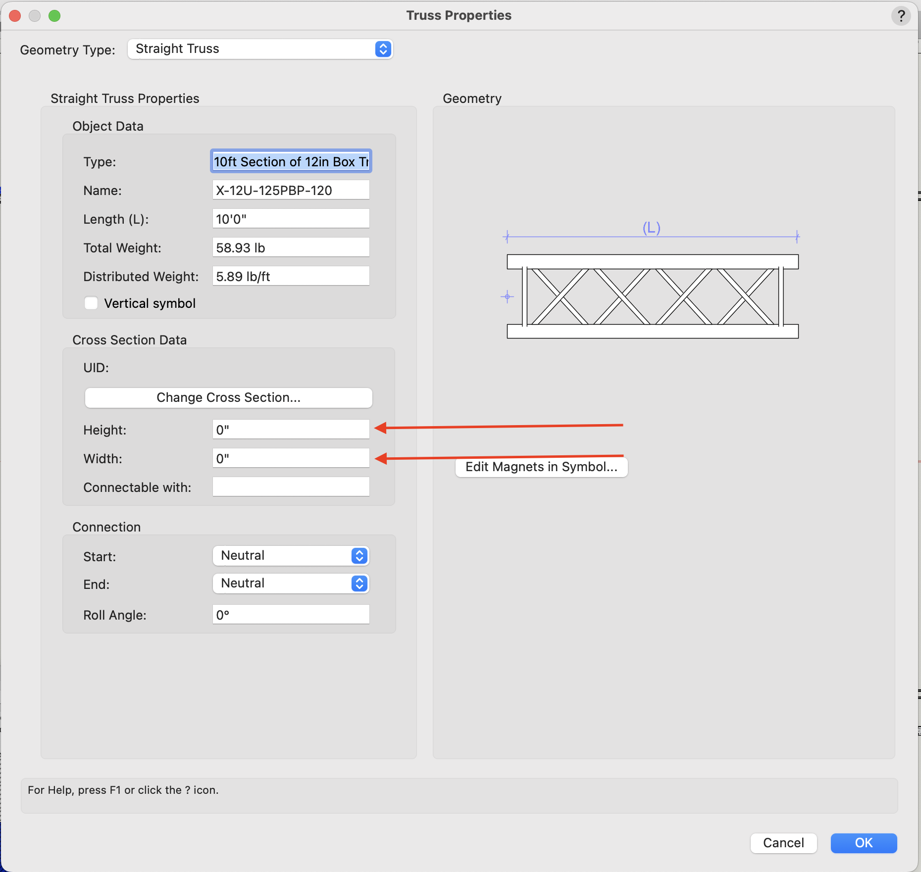Hoists, Truss and Pick-up Symbol - Entertainment - Vectorworks ...