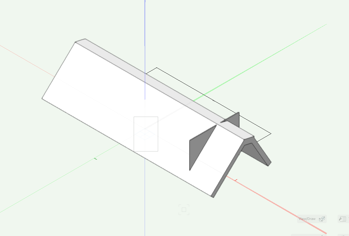 Merging wall and a extruded polygone(roof) - Architecture - Vectorworks ...