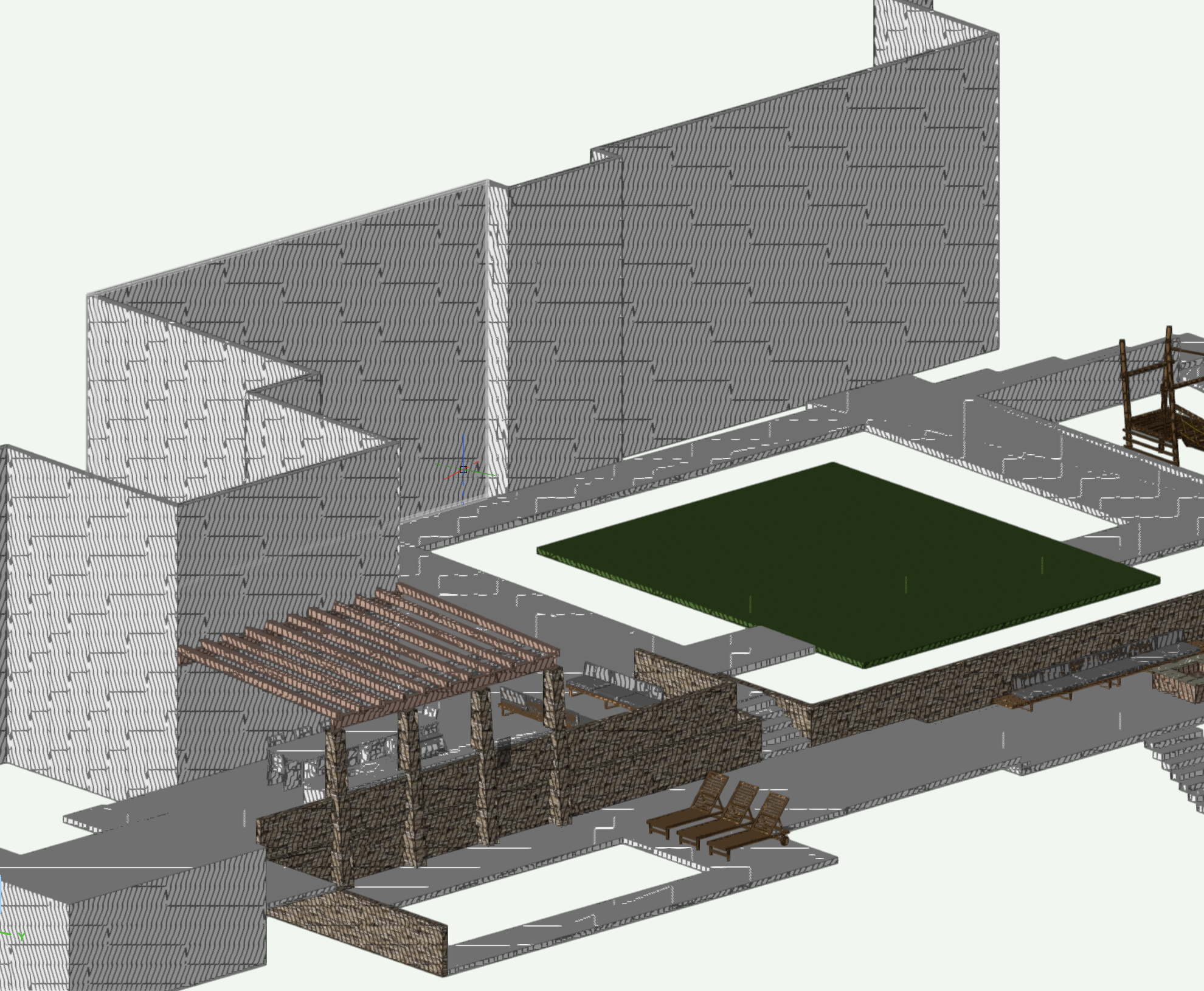Weird squiggly lines in shaded render mode & other issues ...