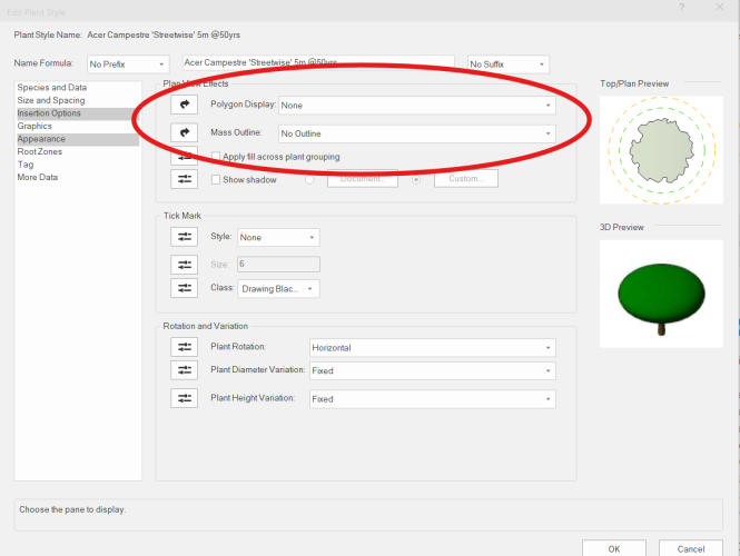 Weird lines in Tree PIO - I can't figure out how to get rid of them ...