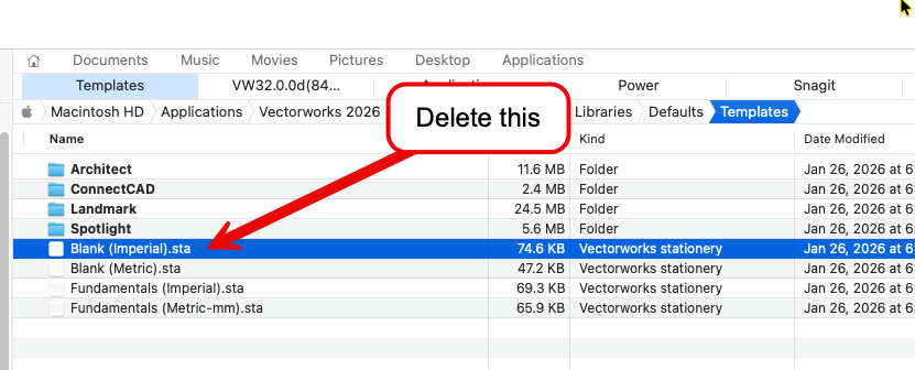 Vanilla install produces 'stale' v24.0.0 blank document template ...
