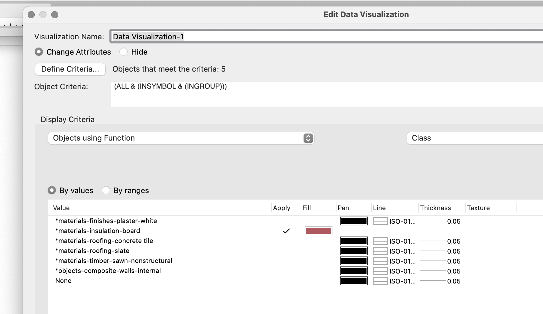 Data Vis fails to find wall/roof components - unless I add a dummy ...